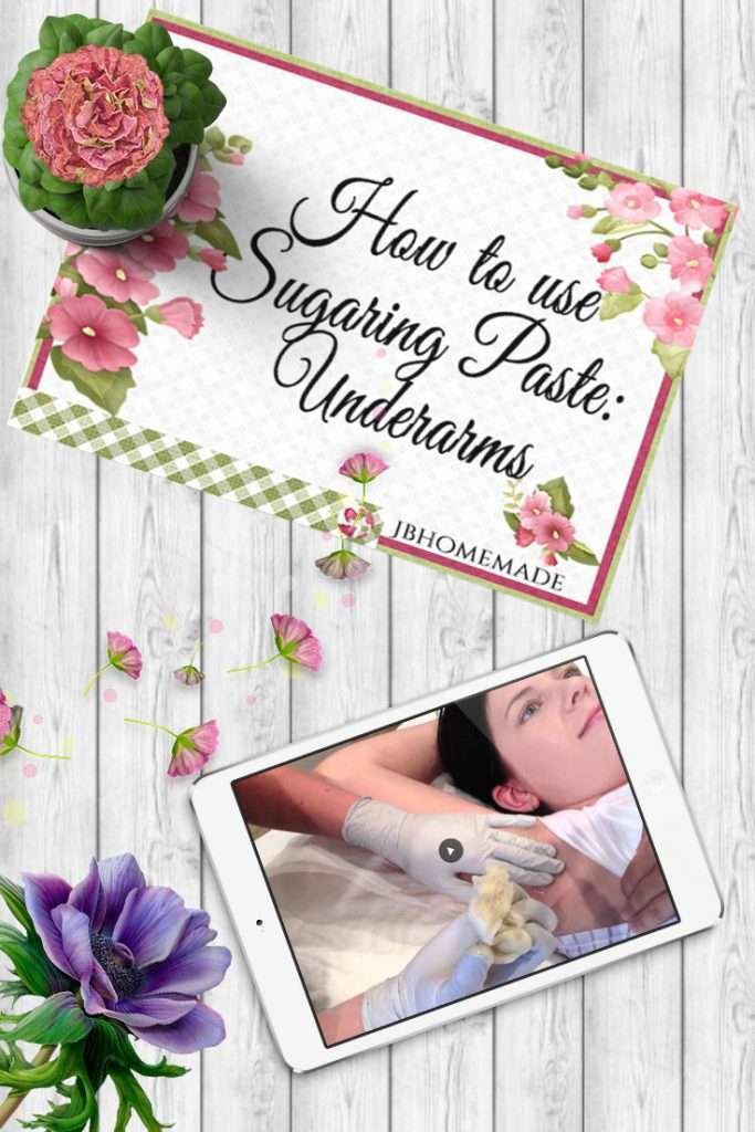 JBHomemade Sugaring | How to: Sugaring Paste for underarm hairs | JBHomemade